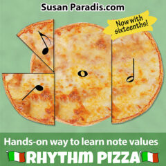 Rhythm Pizza - Susan Paradis Piano Teaching Resources