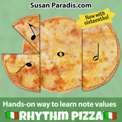 Rhythm Pizza - Susan Paradis Piano Teaching Resources