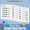 Gnome's Christmas Fun Sheets - Susan Paradis Piano Teaching Resources