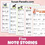 Gnome's Christmas Fun Sheets - Susan Paradis Piano Teaching Resources
